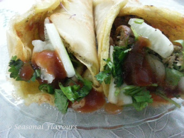 Kolkata Egg Roll | Egg Kathi Roll Street Food | Indian Egg Wrap