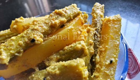 Sojne Data Chorchori - Bengali Drumstick Curry | Sojne Posto