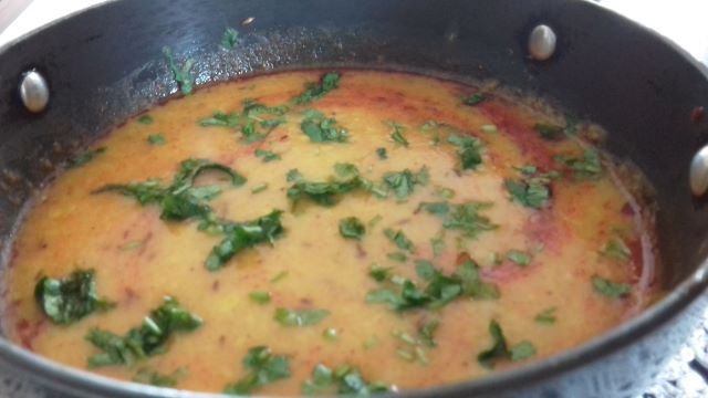 Lasooni Moong Dal Tadka – Garlicky Yellow Lentils - Seasonal Flavours
