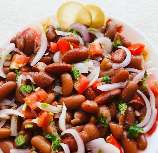 Rajma Salad | Protein-Rich Red Kidney Beans Salad - Seasonal Flavours