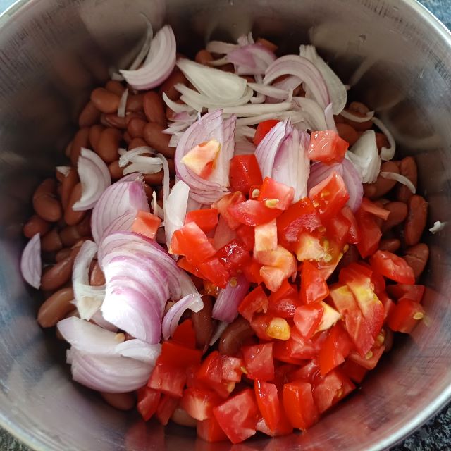Rajma Salad | Protein-Rich Red Kidney Beans Salad - Seasonal Flavours