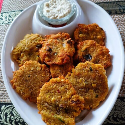 Chana Dal Vada Crispy Snack | Masala Vada South Indian - Seasonal Flavours