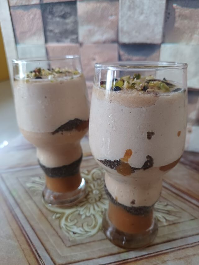 Chikoo Milkshake Summer Beverage | Sapodilla Milkshake - Seasonal Flavours