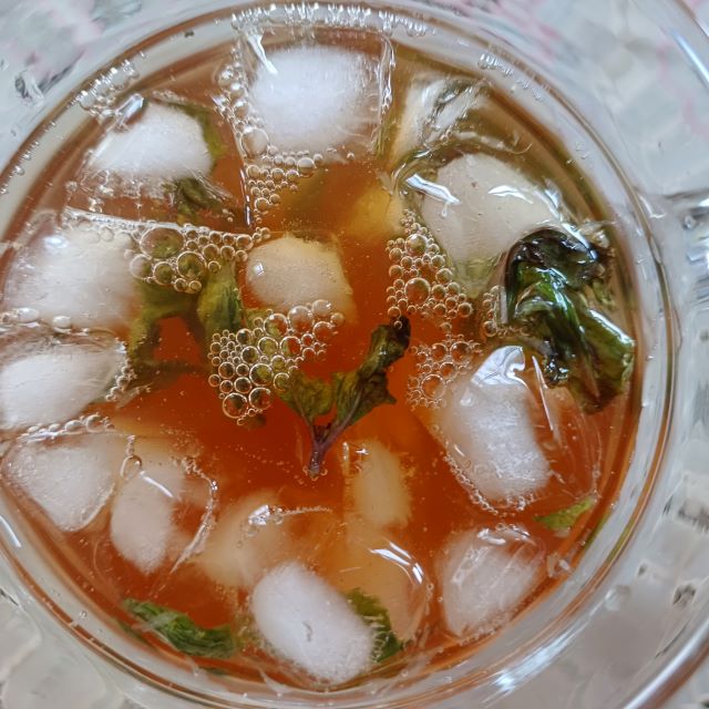 Iced Apple Tea With Lemon and Mint | Apple Iced Tea - Seasonal Flavours