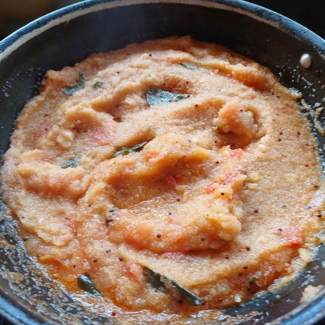 Rava Tomato Bath | South Indian Tomato Rava Bath - Seasonal Flavours